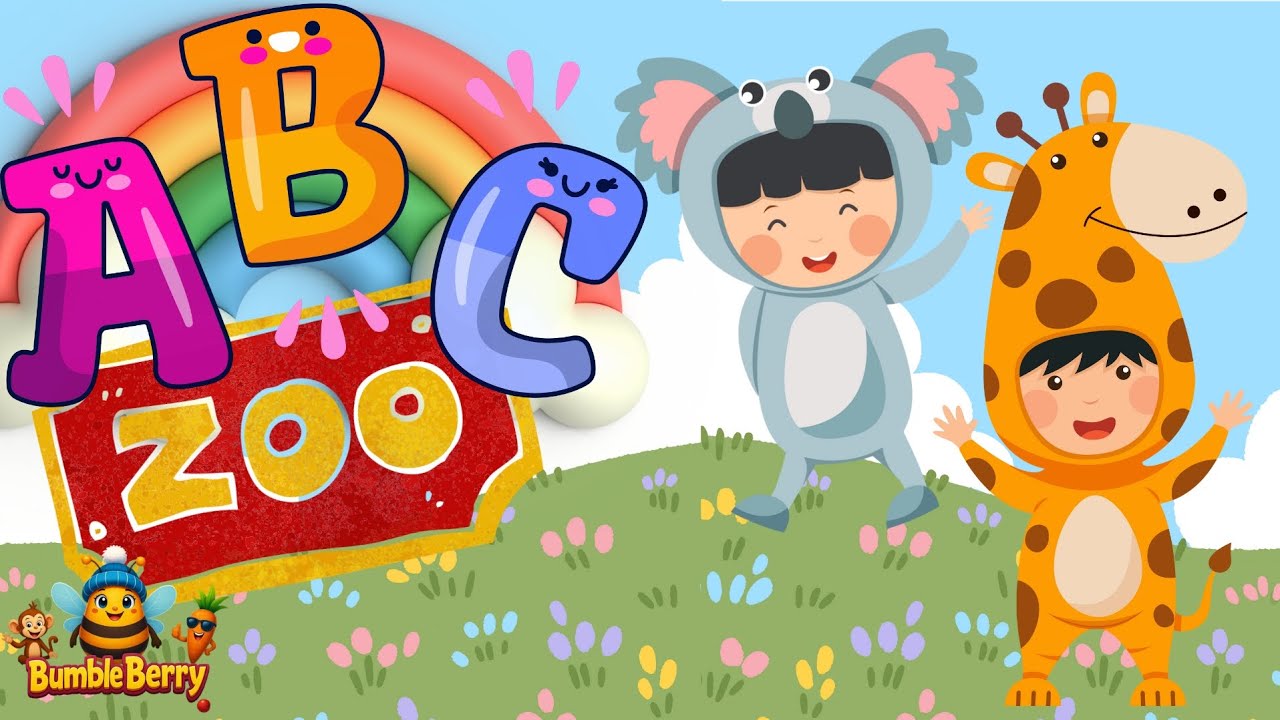 ABC Zoo Meets Animals | Alphabet Song for Toddlers | Learn ABC with ...