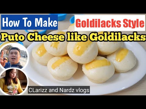 HOW TO MAKE PUTO CHEESE goldilocks style - YouTube