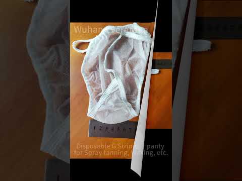 Disposable Ladies G-String, T-Back Disposable Panties, SLIP TANGA DONNA MONOUSO tanga desechable