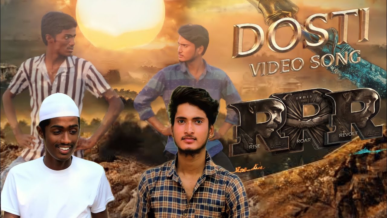 RRR DOSTI FULL SONG #rrr #coversong #ntr #ramcharan #like #shere # ...