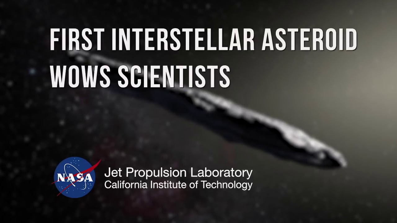 First interstellar asteroid..??May be Alien spaceship??? - YouTube