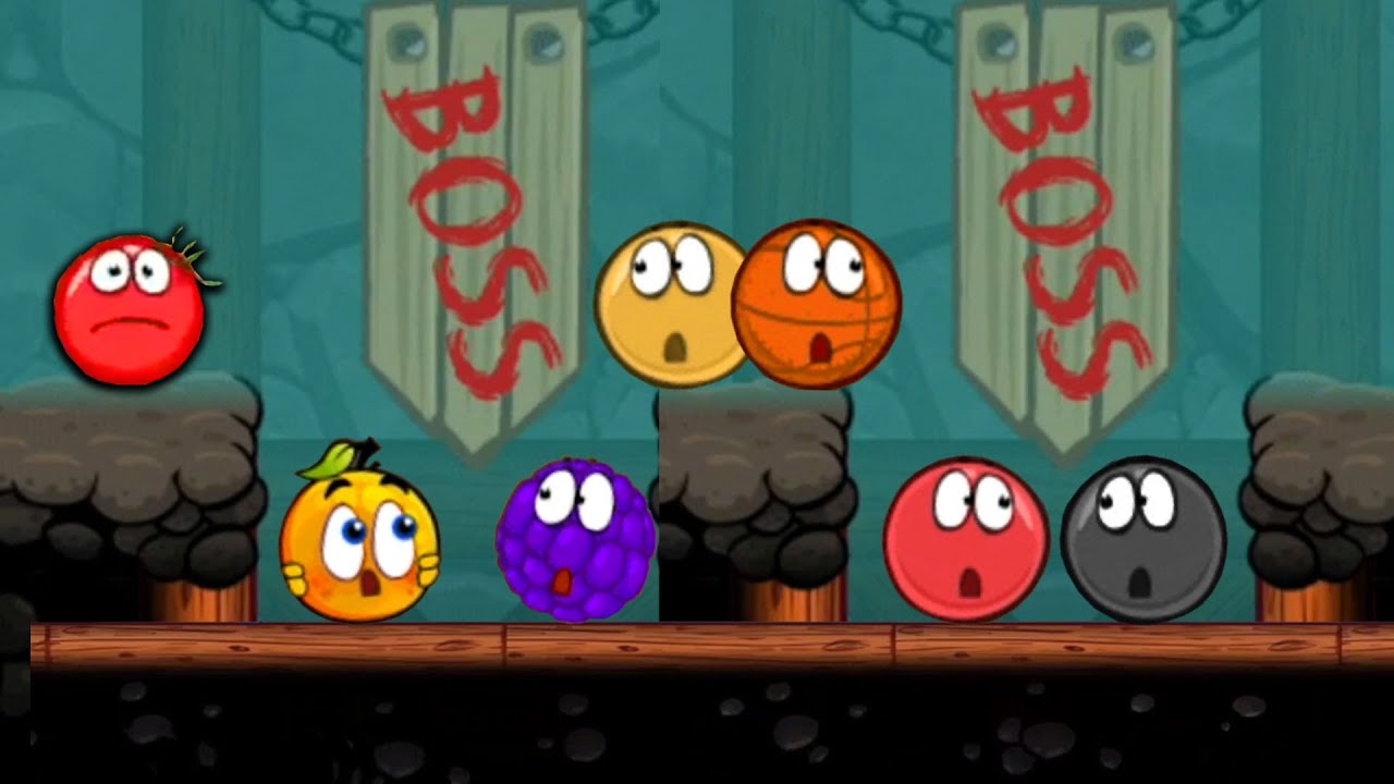 Red Ball 4 - All Ball in CAVES - YouTube