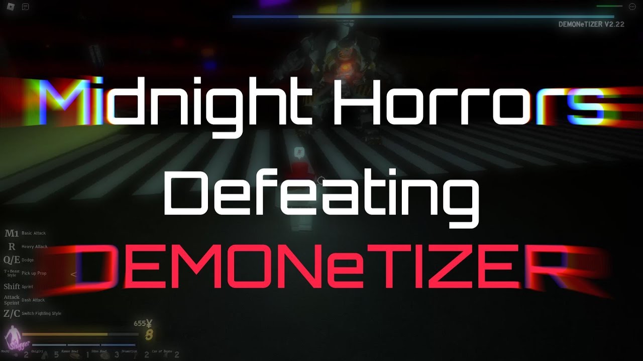 Midnight Horrors: Defeating DEMONeTIZER - YouTube