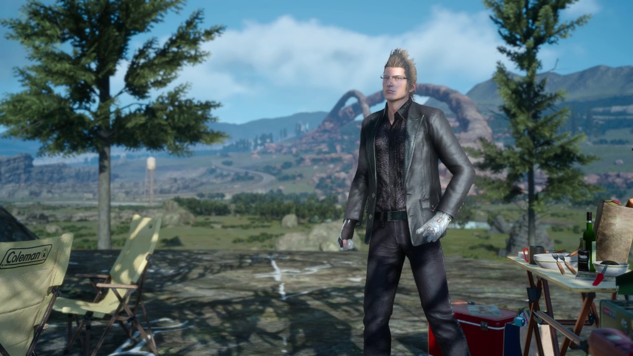 Final Fantasy XV - Ausace Haven (Camp Sequence) Ignis Prepares Breaded ...