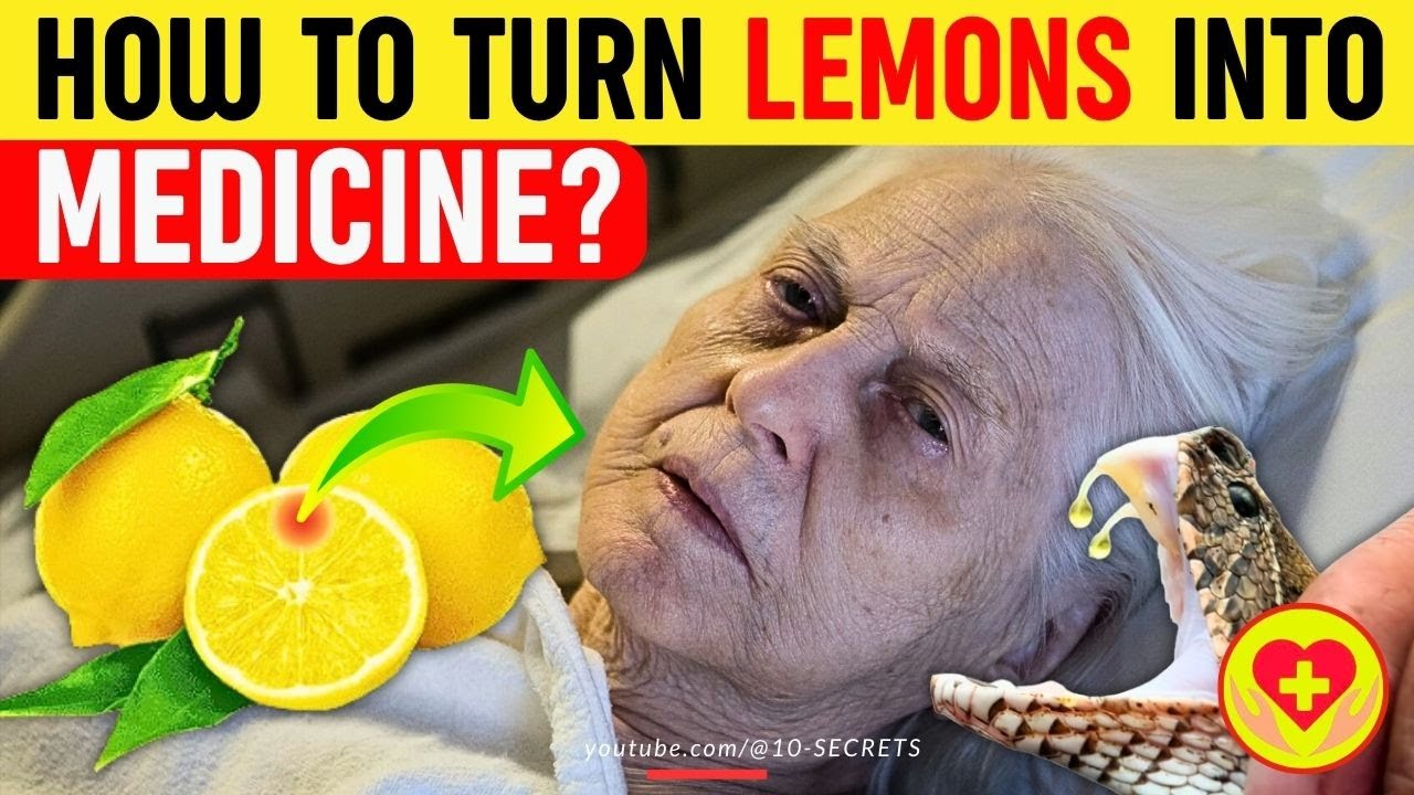 How to TURN LEMONS into MEDICINE: TOP-10 marvelous lemon water RECIPES ...