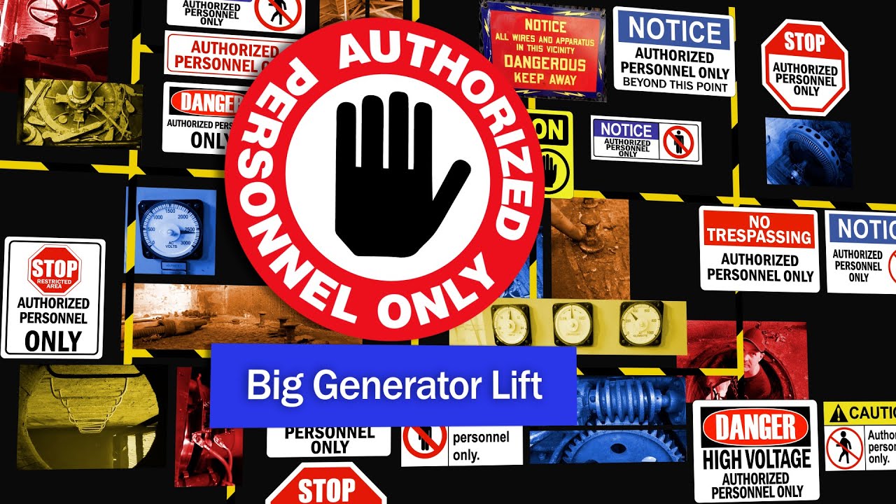 Lifting A 30 Ton Generator Inside A Hydroelectric Power Plant - YouTube