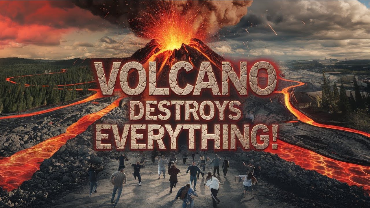Largest Volcano Erupts, Tearing Earth Apart! - YouTube