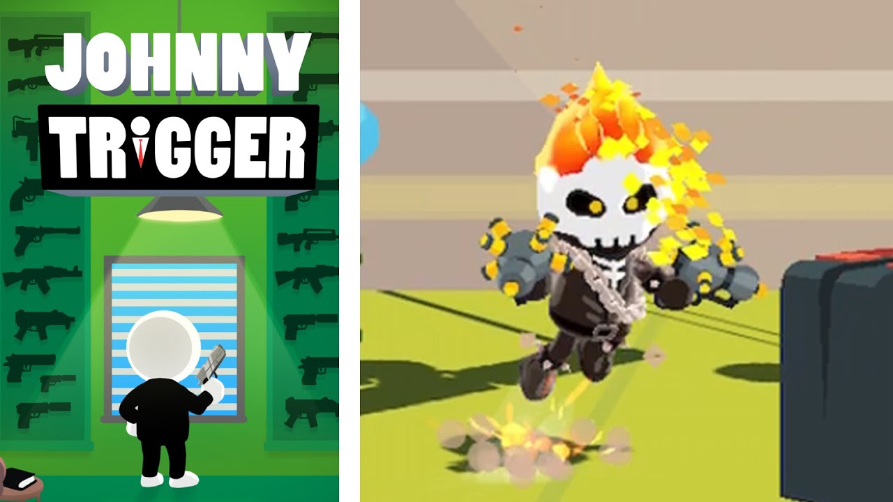 JOHNNY TRIGGER ALL LEVELS 730 AND BOSS FIGHT GAMEPLAY WALKTHROUGH PART ...