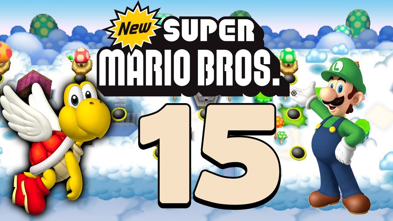 Let's Play New Super Mario Bros [15] - Wir fliegen - YouTube