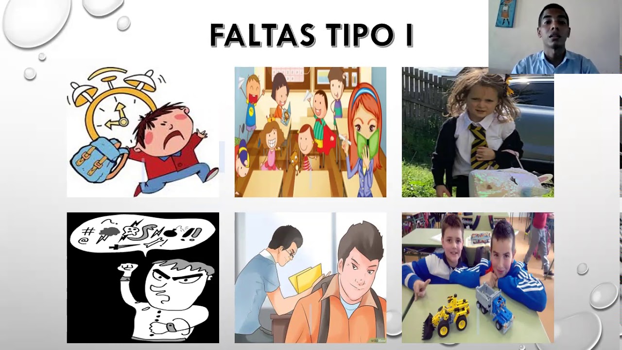 ACCIONES QUE AFECTAN LA SANA CONVIVENCIA ESCOLAR (FALTAS TIPO I,II,III ...