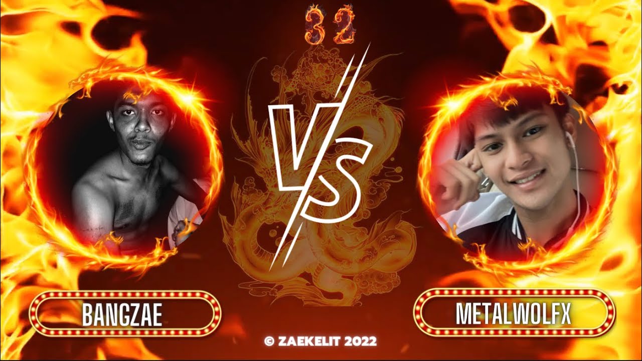 Bangzae vs MetalWolfX ( 32 Rappers ) ZAEKELIT - YouTube