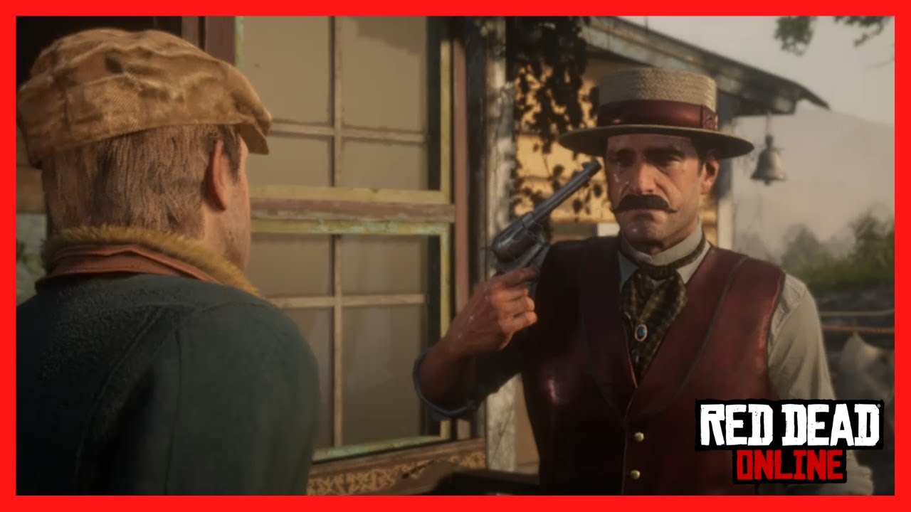 RDR2 - Surprised to see Trelawney in Rhodes so early in RDO - YouTube