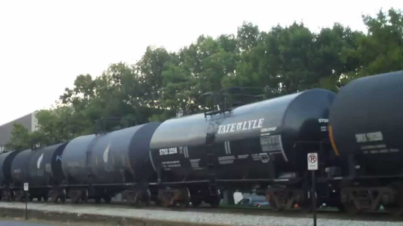 Five IAIS Gevo's Pull a Freight, Davenport, IA - YouTube