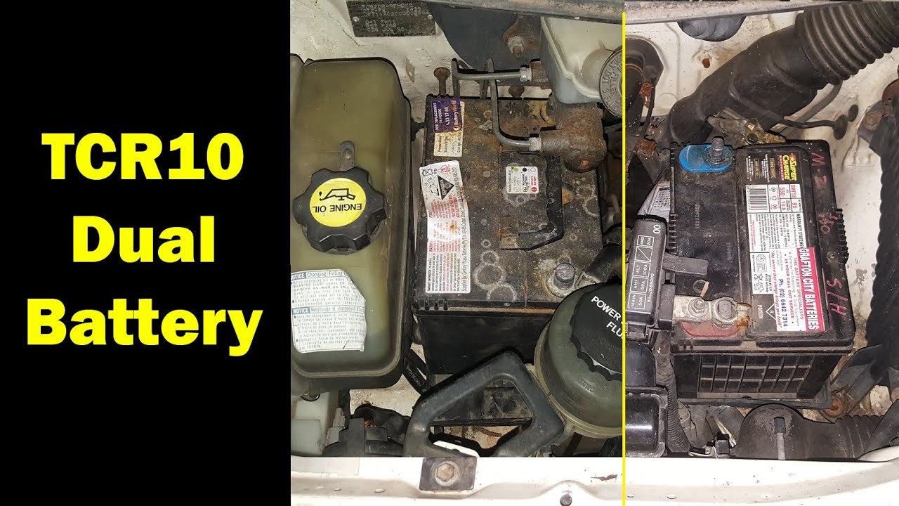 Idea for Adding a 2nd Battery TCR10 [ Tarago Previa Estima ] - YouTube