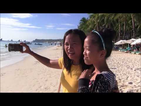 BORACAY ISLAND PHILIPPINES WALKING AROUND PART 1- FOREIGNER PHILIPPINES ...
