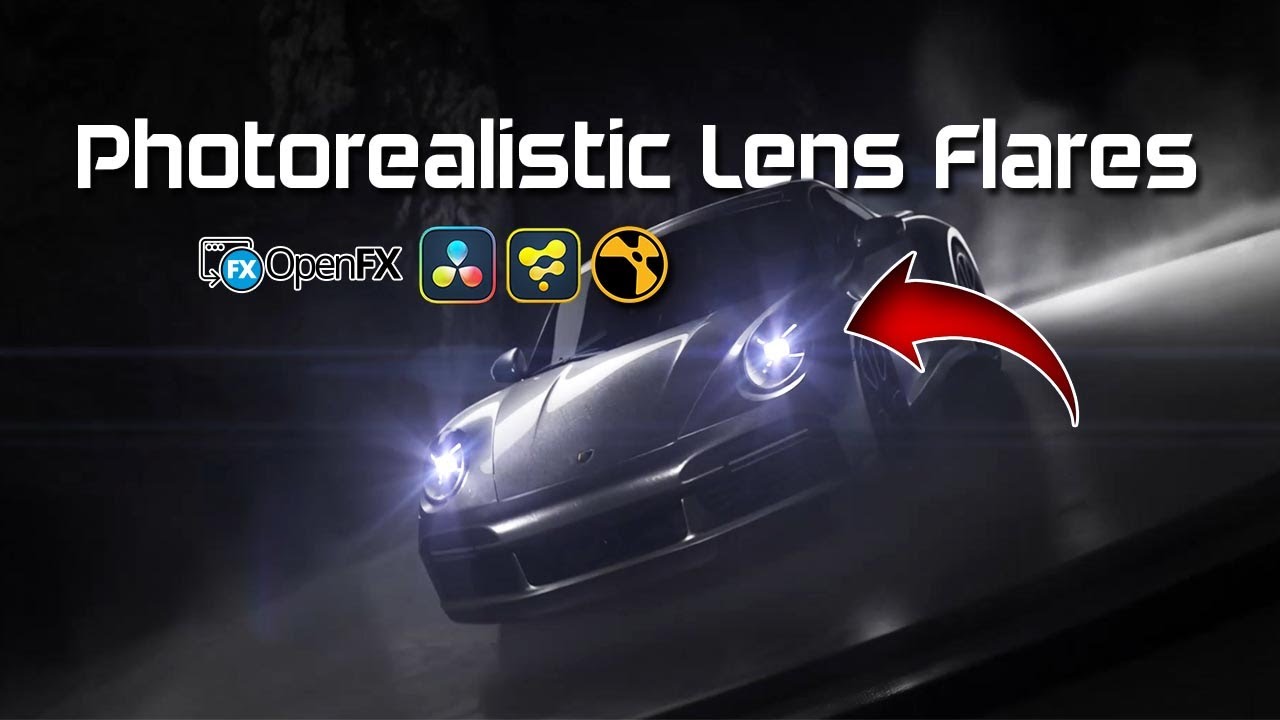 Physically-Based Lens Flares for Resolve, Fusion & Nuke - YouTube