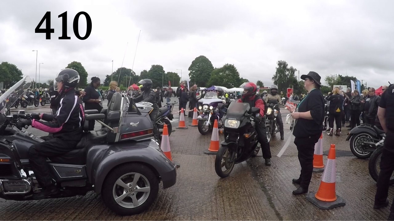 Worlds Largest Female Biker Meet 2017 - YouTube