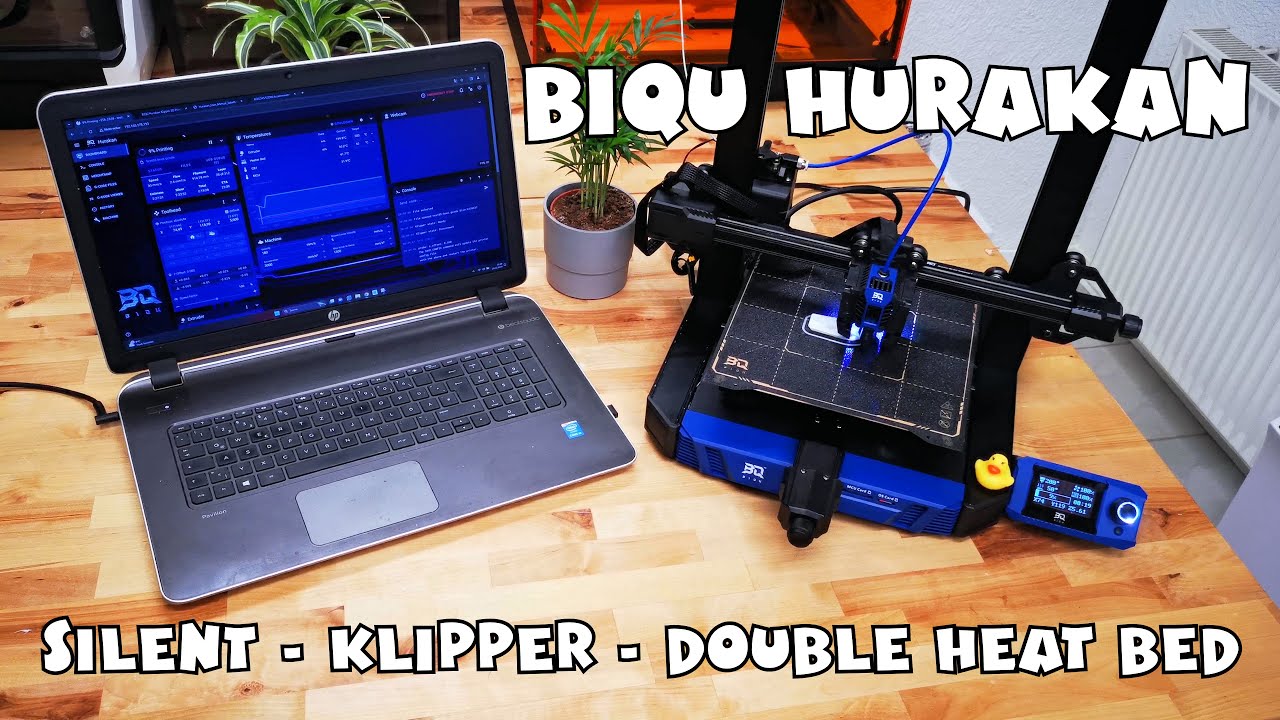 BiQu Hurakan 3D Drucker mit Klipper - YouTube