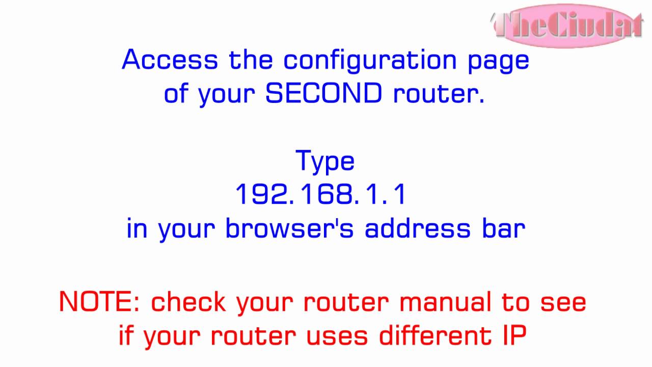 How to Setup a Second Wireless Router to expand WiFi Coverage Area ...