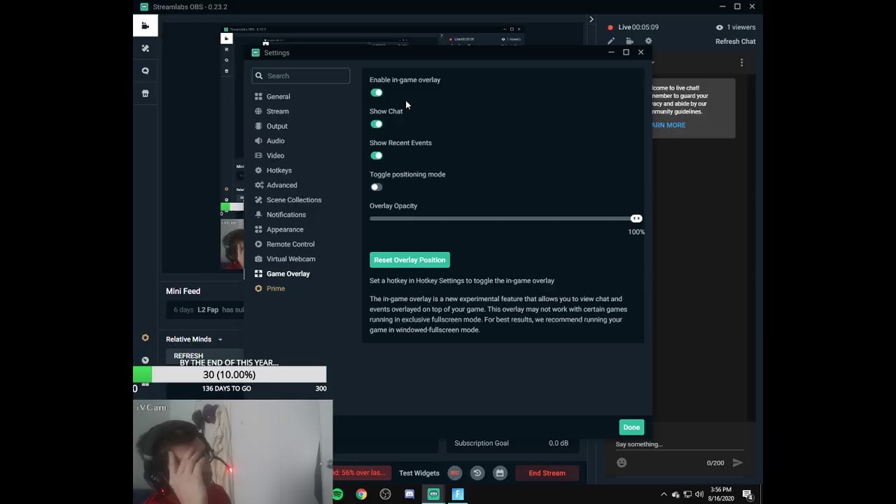 First Gaming Facecam Video. - YouTube