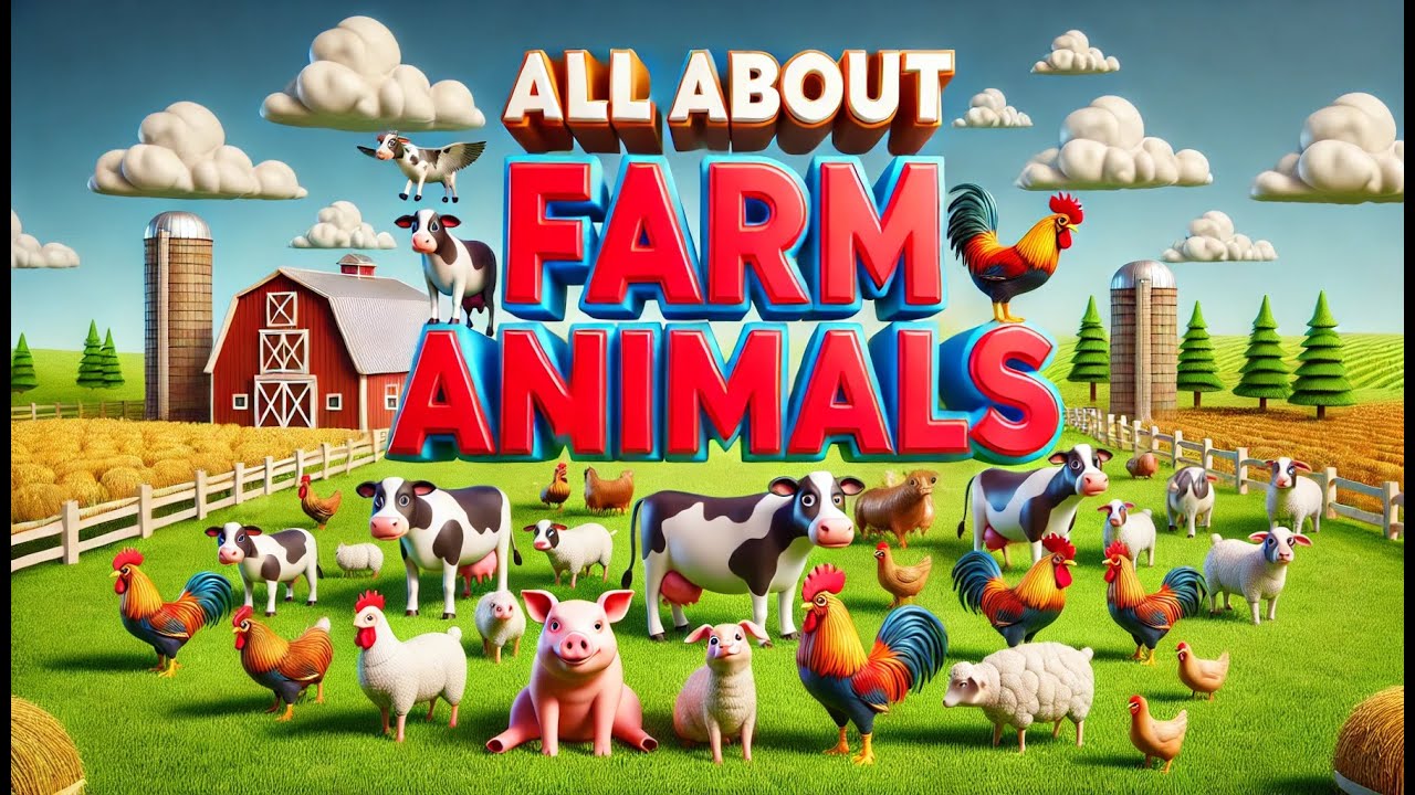 Meet the Farm Animals: A Complete Guide || Kids Educational ...