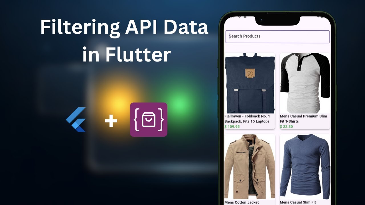 Building a Product Filter App with Flutter and Fake Store API - YouTube