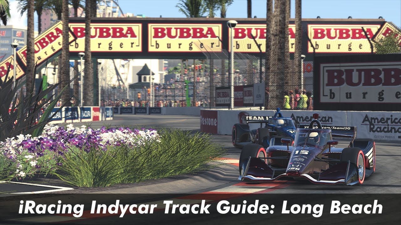 iRacing Indycar Long Beach Track Guide | Team I5G - YouTube