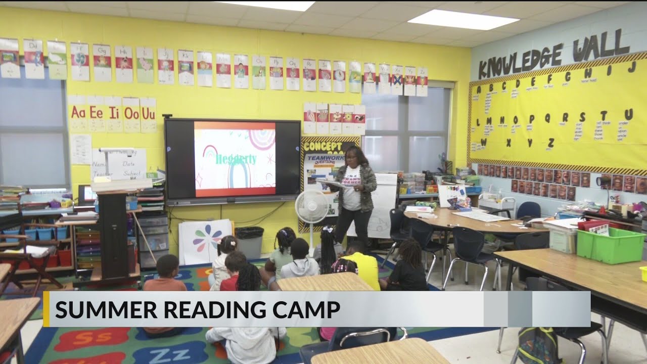 Thousands of Mobile County Students part of summer reading camps - YouTube