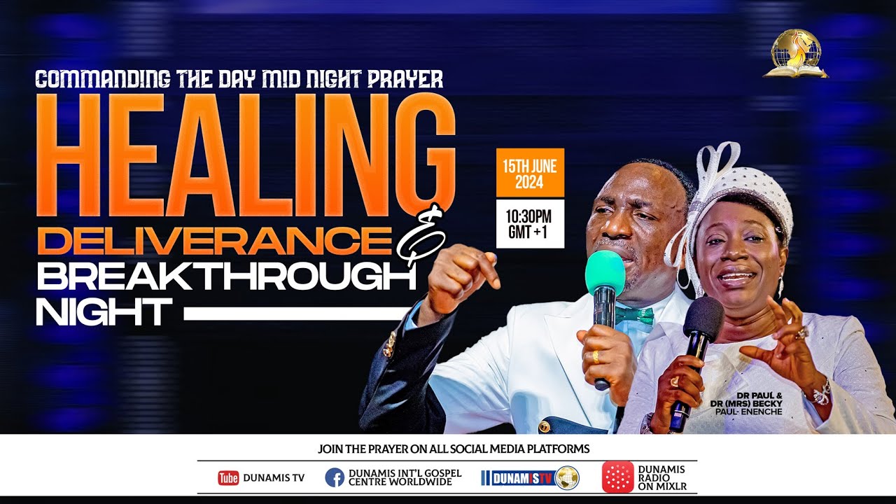MID NIGHT PRAYER COMMANDING THE DAY-HEALING AND DELIVERNACE ...