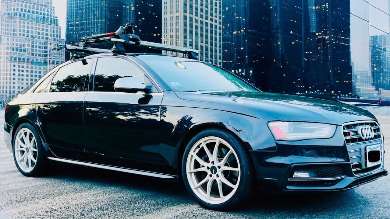 Audi S4 supercharger whine (6 speed) - YouTube