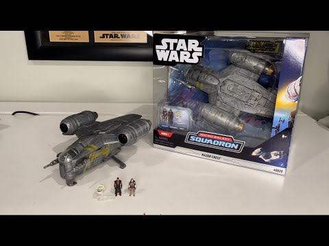 Star Wars Micro Galaxy Squadron Razor Crest Review and Comparison - YouTube