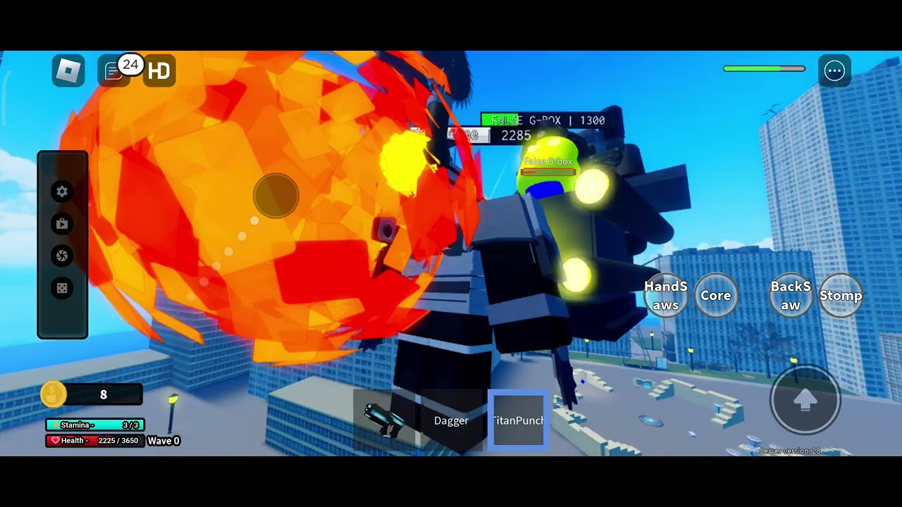 Titan Sawman Vs. Fake G-Box | Super Box Siege Defense - YouTube