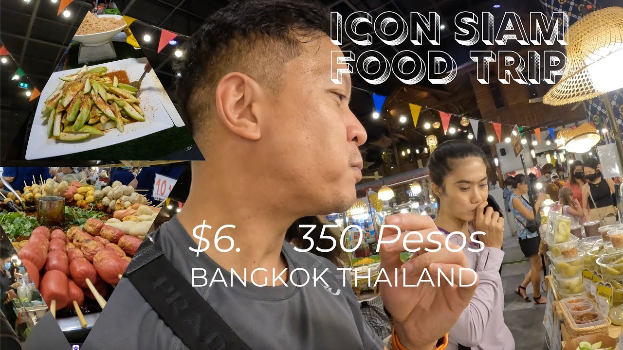 BANGKOK travel series| ICON SIAM food tour - YouTube