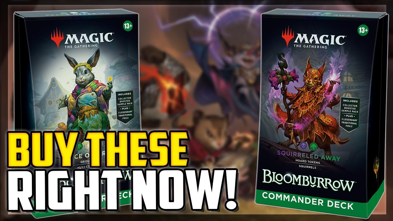 HUGE News! Bloomburrow Precons TANKING In Price! Cheapest Since Release ...