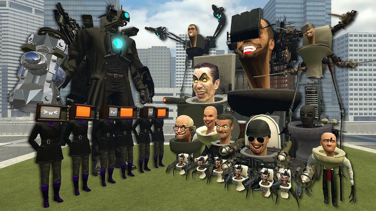 EVOLUTION OF GMAN SKIBIDI TOILET BOSS ARMIES VS ALL TITAN CAMERAMAN ...