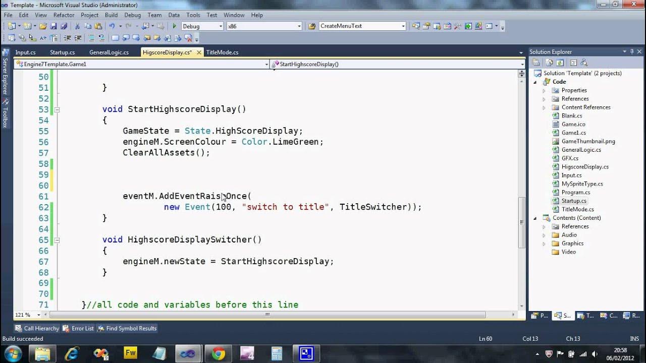 Creating and displaying a highscore table - YouTube