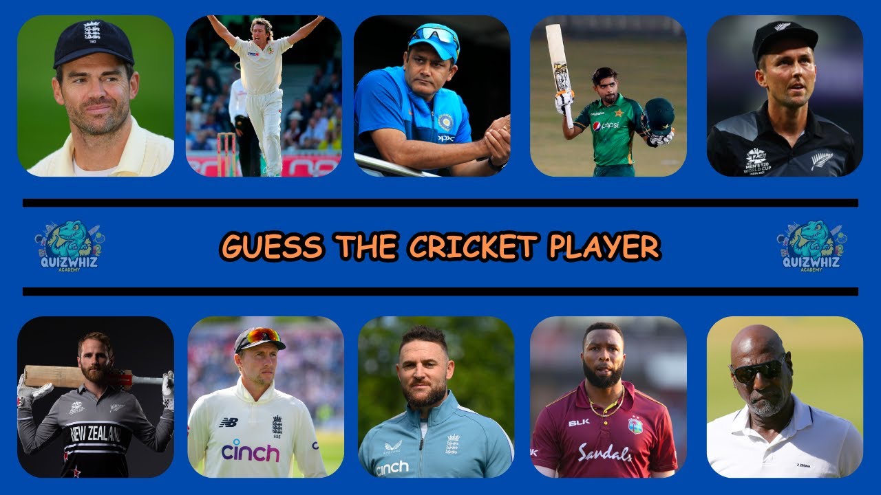 Guess the cricket player | Guess the cricketer (Part #1) - YouTube