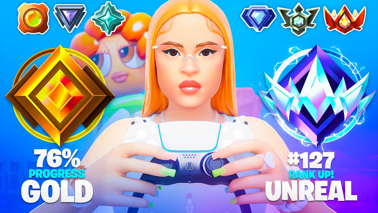 Gold to Unreal Controller SPEEDRUN! (Chapter 2 Remix: Fortnite Ranked ...