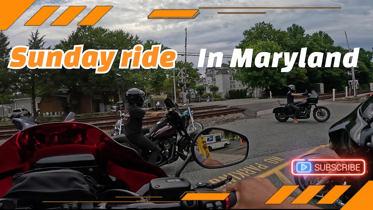 Sunday ride in Maryland #harleydavidson #motorcycle #subscribe - YouTube