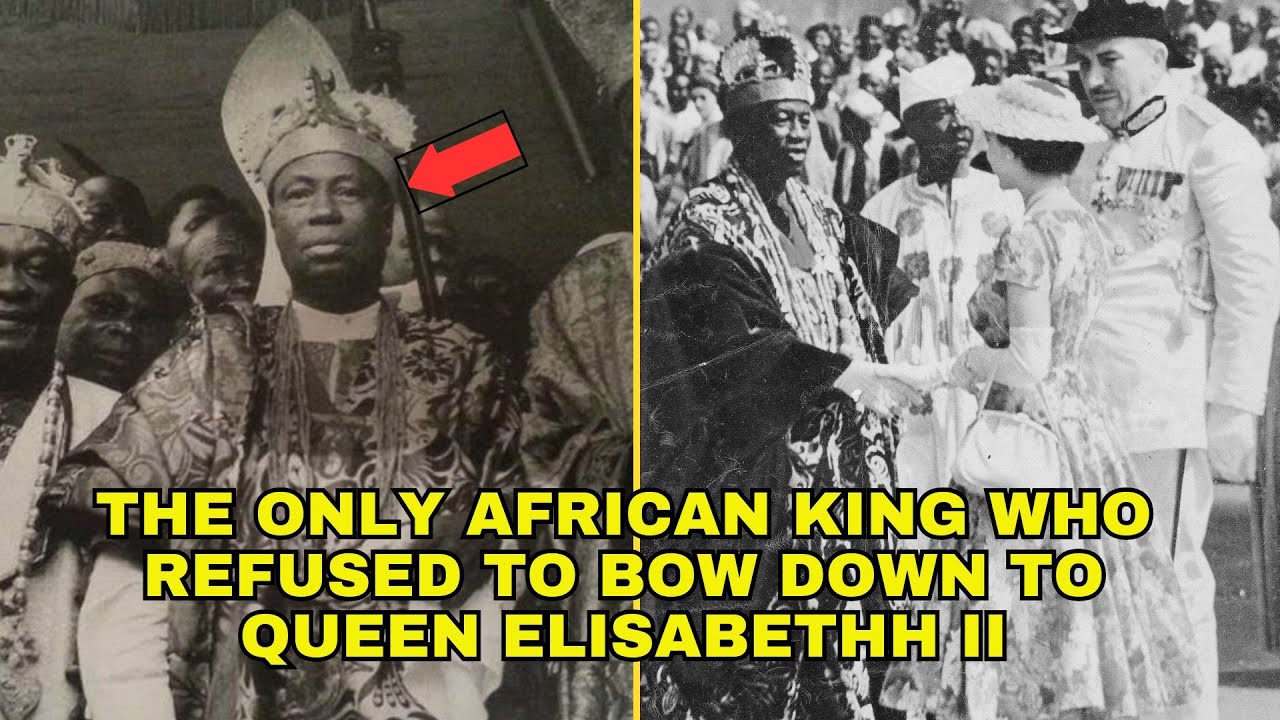 The African King who refused to bow down to Queen Elisabeth II : King ...