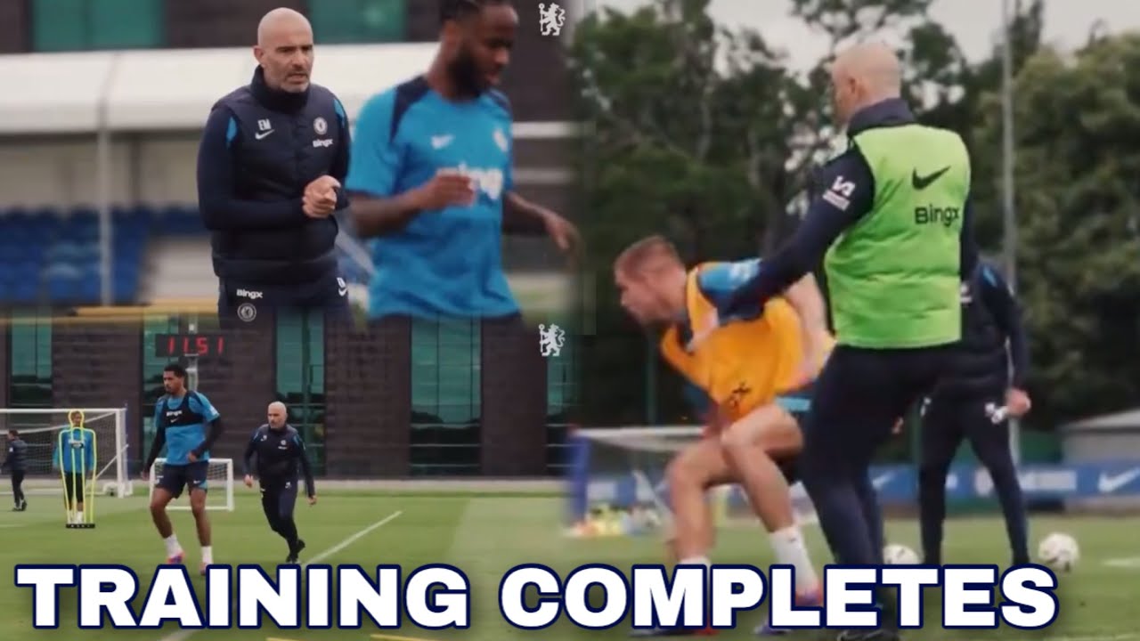Chelsea Preseason Training COMPLETES for the week🔥 Enzo Maresca first ...