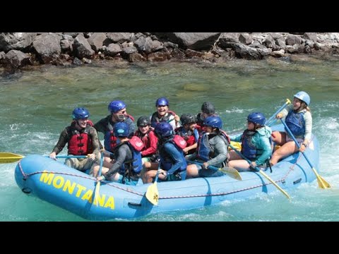 Rafting the Middle Fork of the Flathead River - YouTube