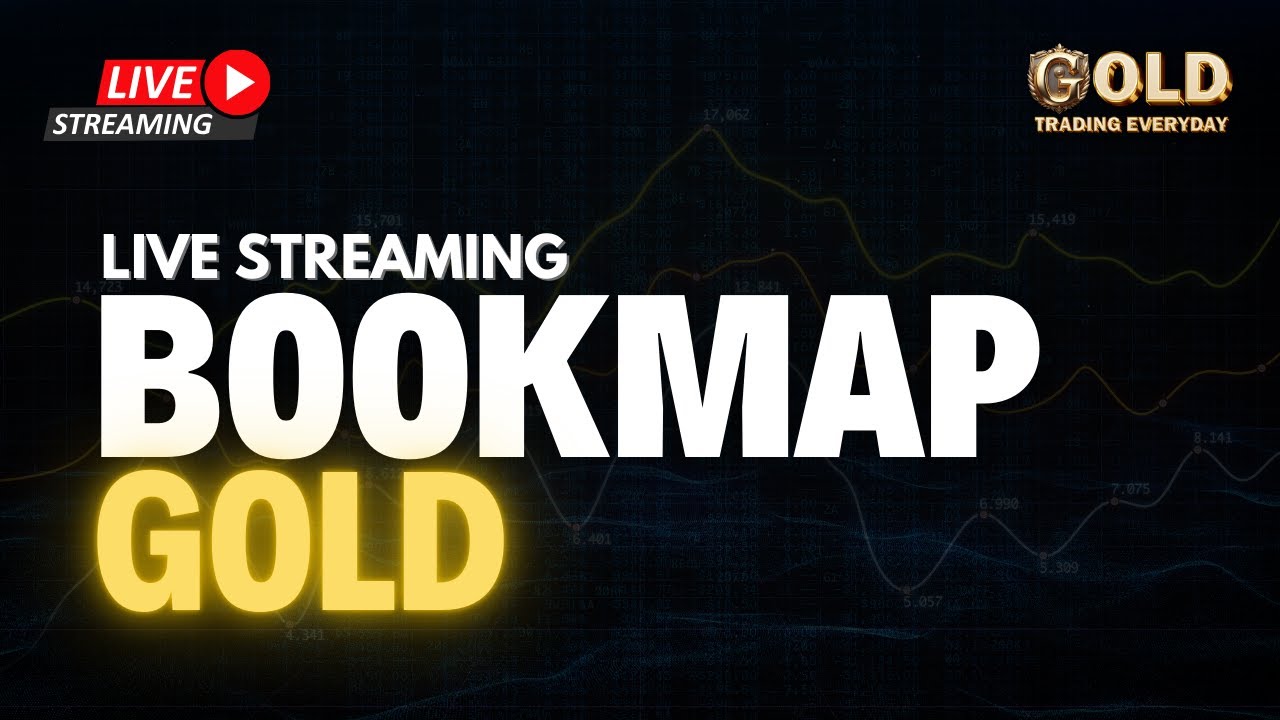 LIVE BOOKMAP: FOREX TRADING - XAUUSD (GOLD) #livetrade #livegold - YouTube