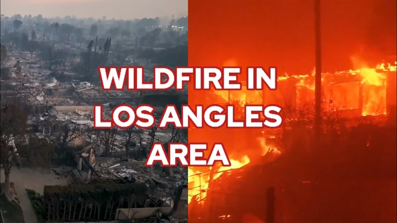 Terrifying Footage Shows California Wildfire Ripping Through Los ...