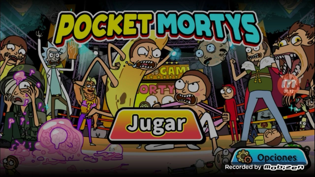 Probando Pocket Mortys (Juego de Rick y Morty) - YouTube