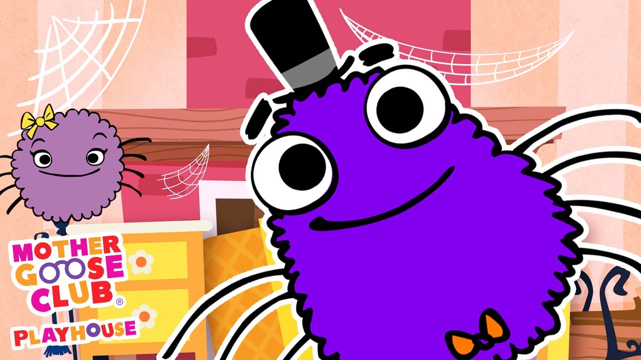Spider Finger Family + More | Mother Goose Club Nursery Rhyme Cartoons ...