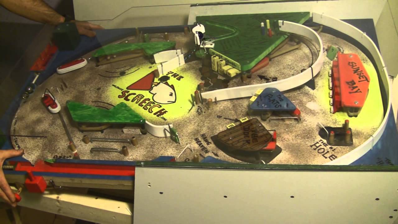 Coolest CUSTOM HOMEMADE WOODEN PINBALL MACHINE - YouTube