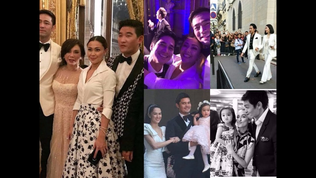 Celebrities at the Grand Paris Wedding of Vicki Belo and Hayden Kho ...