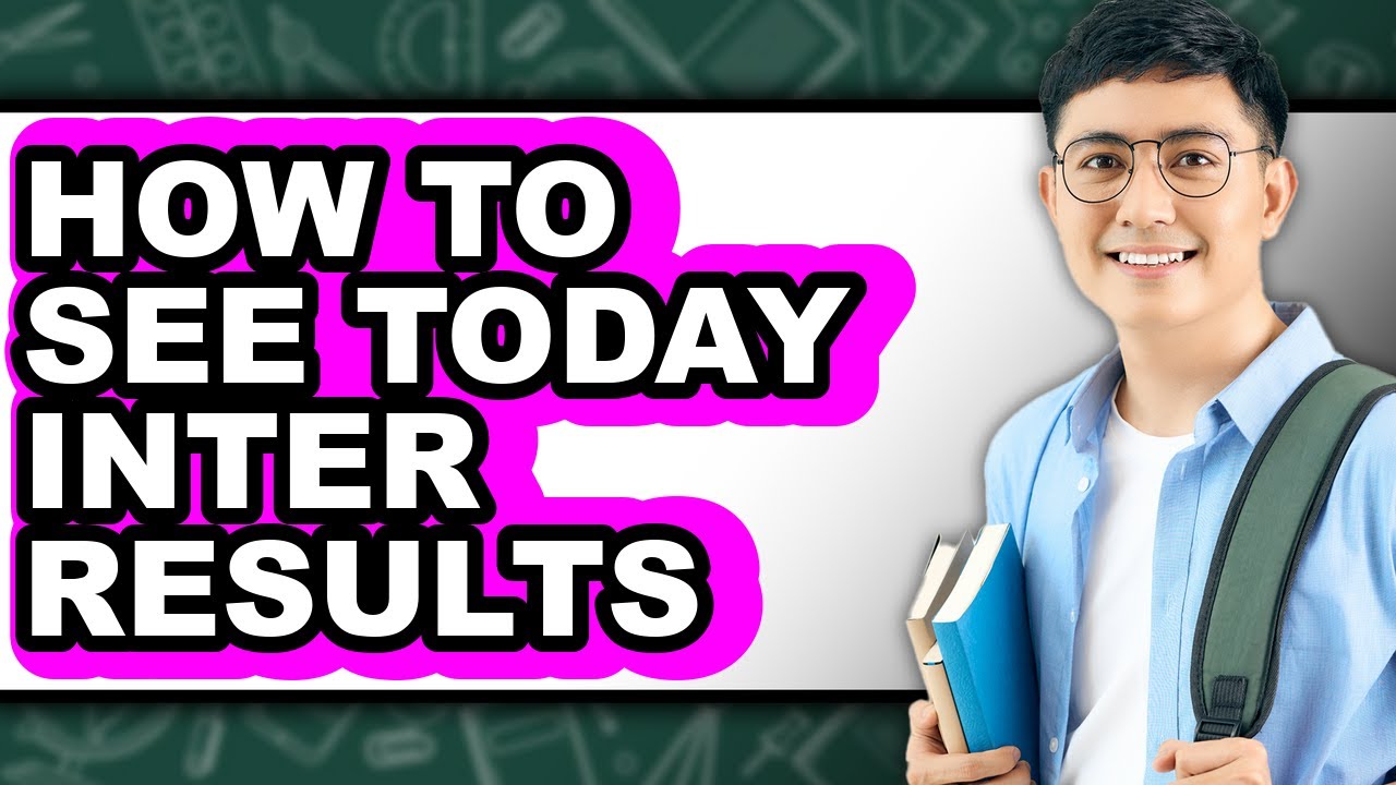 How to See Today Inter Results (easy Method) - YouTube