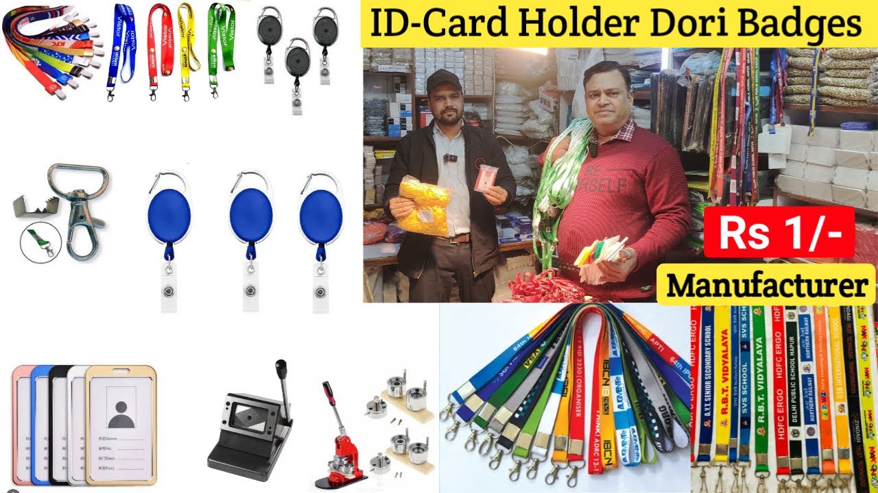 ID Card Holder & Digital Dori Manufacturer Ribbon Badge Holders ...